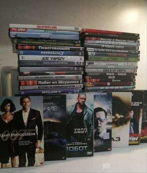 Dvd диски с коллекцией фильмов в HD