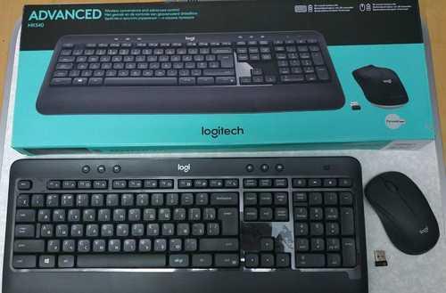 Беспроводная клавиатура и мышь Logitech Mk540