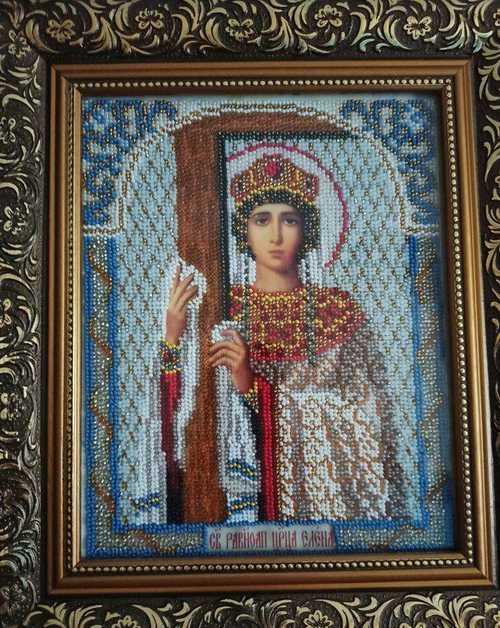 Икона из бисера