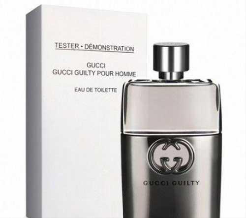 Gucci guilty platinum MAN EDT 90 ml tester парфюм