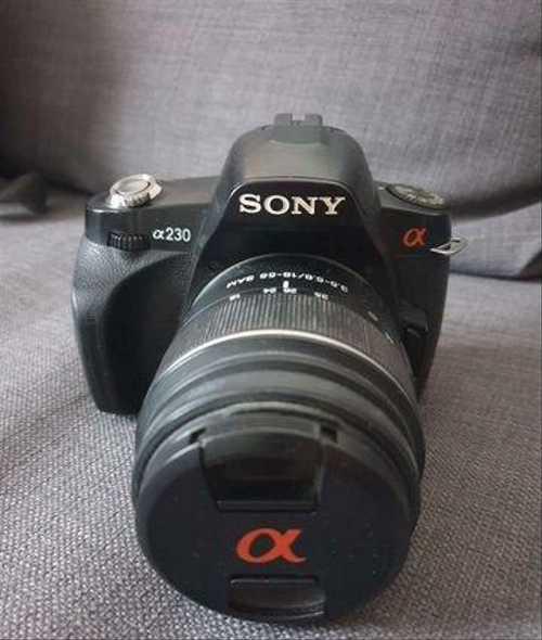 Зеркальный фотоаппарат sony A230