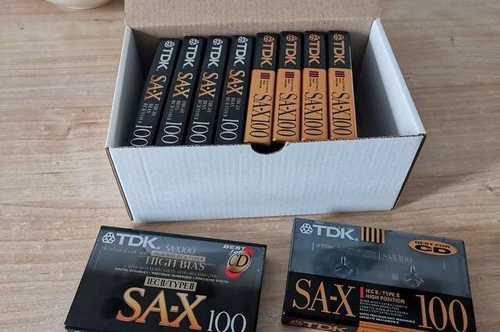 10 аудиокассет TDK SA-x100