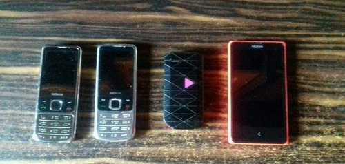 Продам 4 телефона Nokia 6700,X dual, 7070 prizm