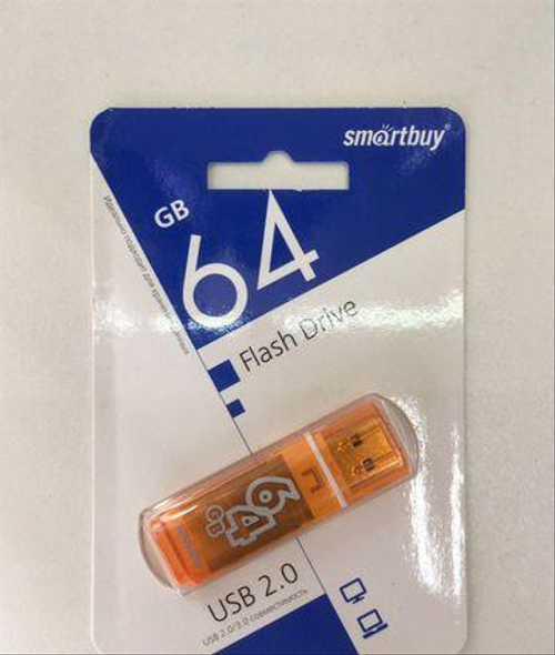 USB-флешка Smartbuy Glossy Series 64gb