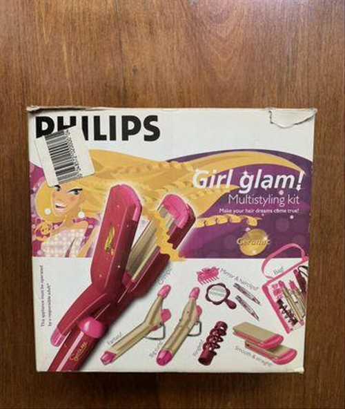 Плойка для девочек Philips в наборе Girl Glam