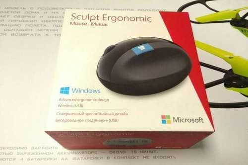 Беспроводная мышь Microsoft sculpt ergonomic