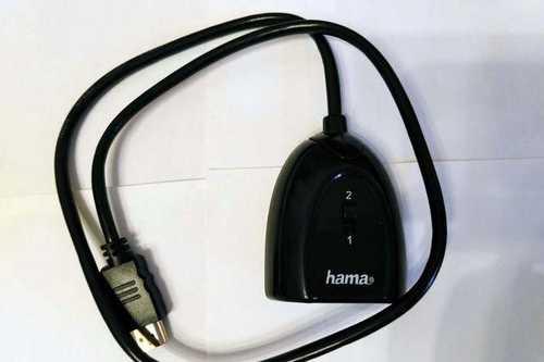 Hama hdmi switch 2x1 (переключатель)