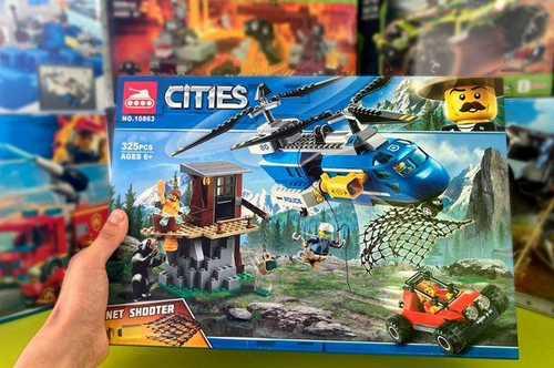 Lego city Синий Вертолет 10863