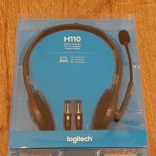 Гарнитура Logitech Stereo H110 (981-000271)