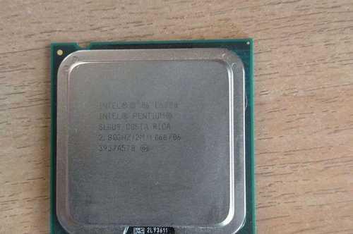 Процессор Intel Pentium E6300 2.8Ghz 2 ядра Socket