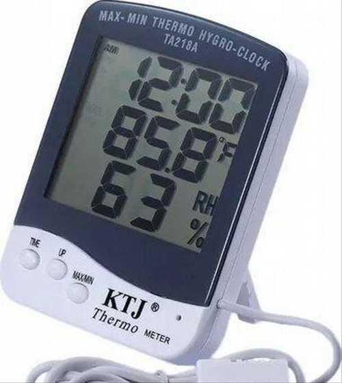 Термометр-гигрометр с выносным датчиком