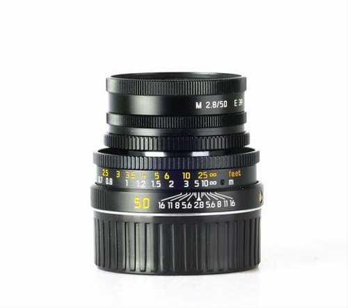 Leica 50mm f/2.8 Elmar-M (ver. II) black