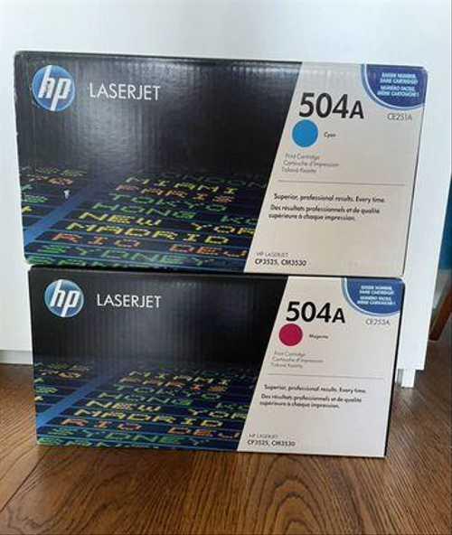 Картридж hp laserjet 504 A