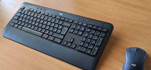 Беспроводная клавиатура и мышь Logitech MK540