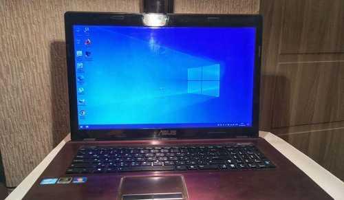 Мощный и большой ноут Asus i7 8Gb Gt540 SSD+HDD