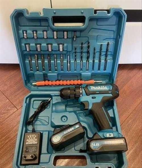 Шуруповерт Makita 14v с набором