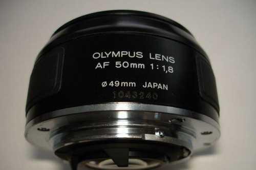 Объектив Olympus AF 50mm 1.8