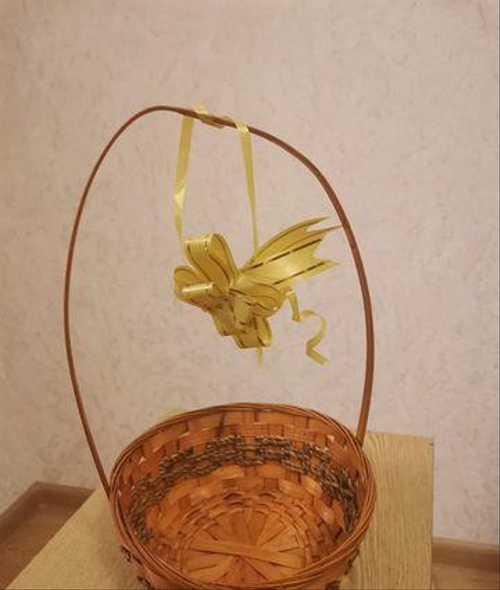 Корзина декоративная бамбук