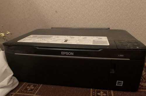 Принтер мфу epson L200