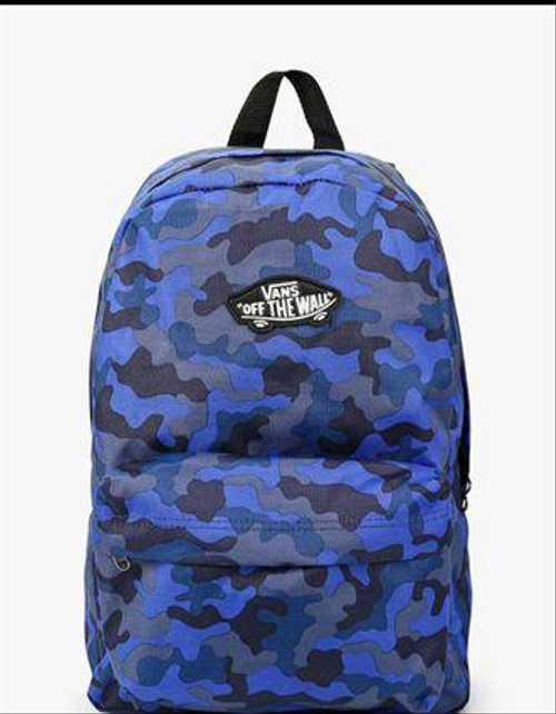 Vans-Рюкзак BY NEW skool backpac Blue Camo
