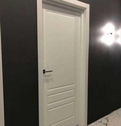 Двери межкомнатные эмаль белая