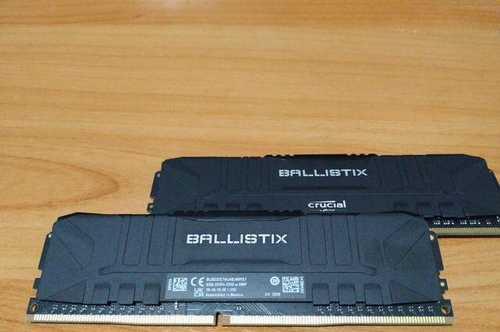 Crucial ballistix ddr4 16gb(2*8) ddr4. 3200Mhz