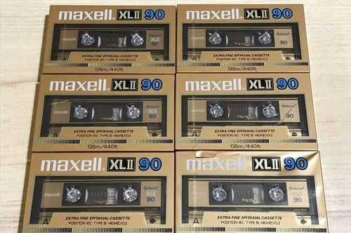 Аудиокассеты Maxell XLll 90 (Made in Japan) 1985 г