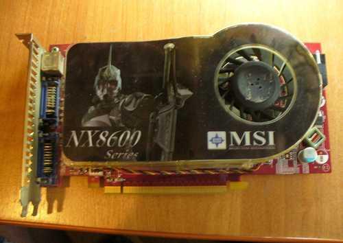 Видеокарта msi geforce nx8600gts