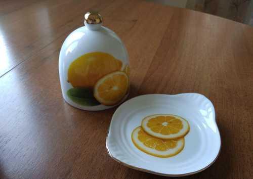 Фарфоровая лимонница