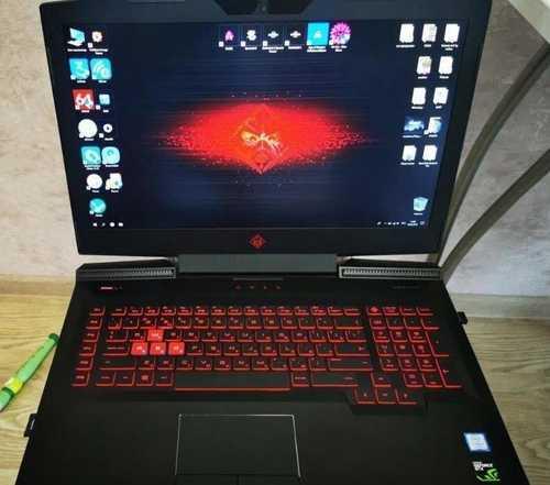 Игровой зверь HP Omen 17 i7 12GB GTX1050 4GB