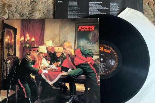 Пластинка Accept Russian Roulette 1986 portrait Gr