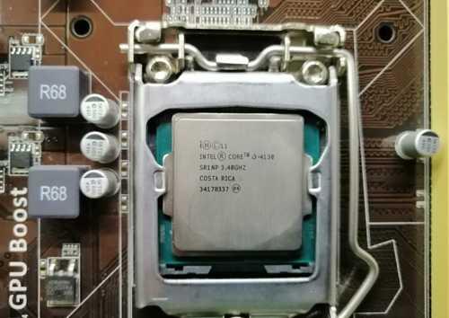 Процессор Intel core I3-4130 3.40 ghz