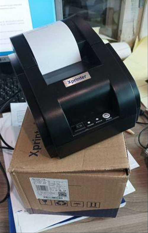 Термопринтер для печати чеков xprinter XP - 58IIH
