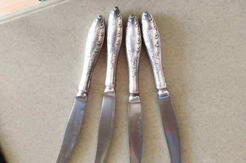 Мельхиор столовые ножи ножи СССР олимпиада 80