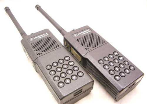 Радиостанция Motorola GP300 UHF с клавиатурой