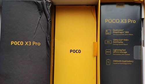 Телефон poco X3 PRO 6gb/128gb