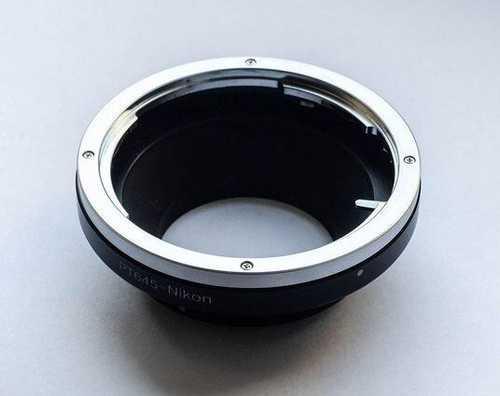 Адаптер для объективов Pentax 645 на Nikon F