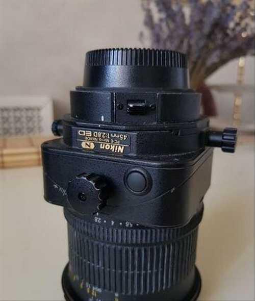 Объектив Nikon 45mm f/2.8D ED PC-E Micro Nikkor