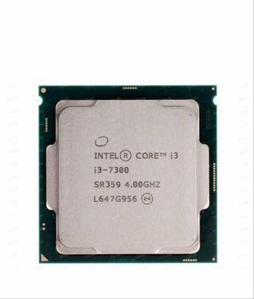 Процессор intel core i3 7300
