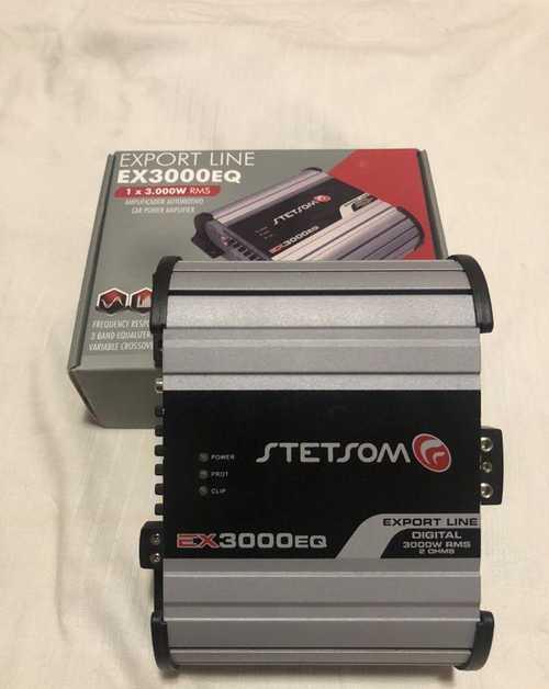 Продам stetsom EX3000 EQ 2ohms