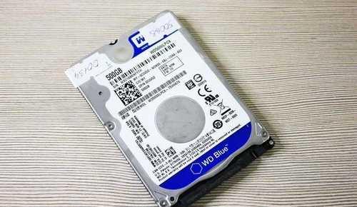 Жёсткий диск 500 GB WD Blue(HDD2.5) для ноутбука