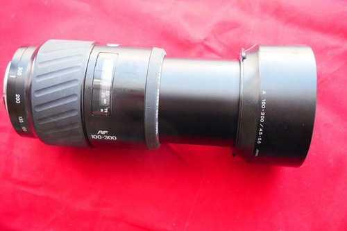 Sony A Телеобъектив minolta 100-300 4.5-5,6