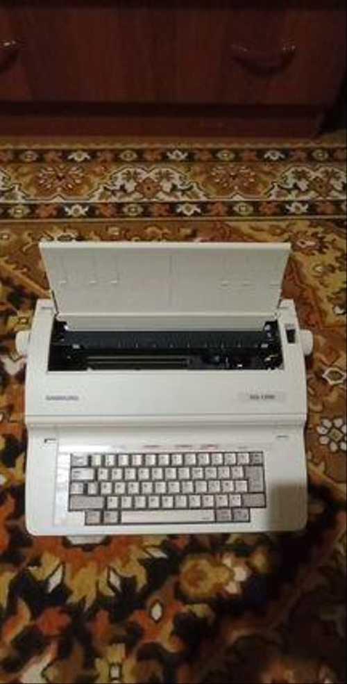 Печатная пишущая машинка samsung sq-1200