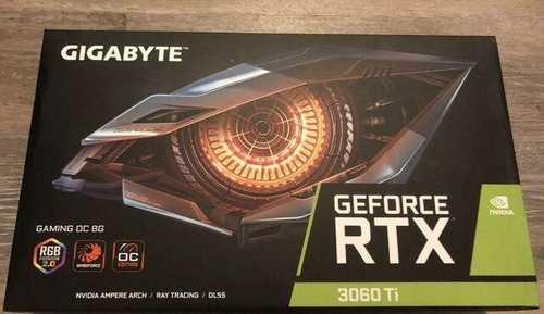 Видеокарта gigabyte GeForce RTX 3060 Ti gaming OC