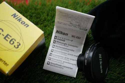 Супер ширик nikon VC-E63 BOX 28мм