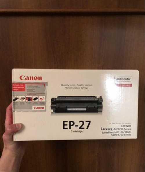 Картридж Canon ep-27