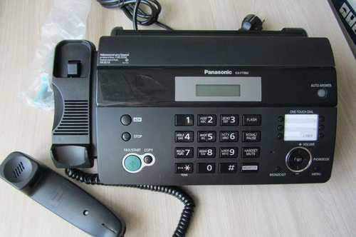 Факс Panasonic KX-FT982RU-B на термобумаге