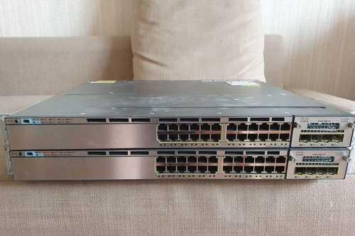 Коммутаторы Cisco 3750X-24P