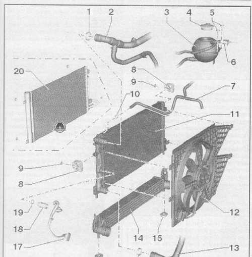 Система охлаждения от Skoda Rapid