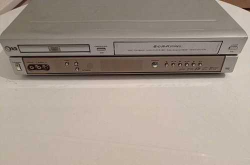 DVD player/video cassette recorder LG DC600W